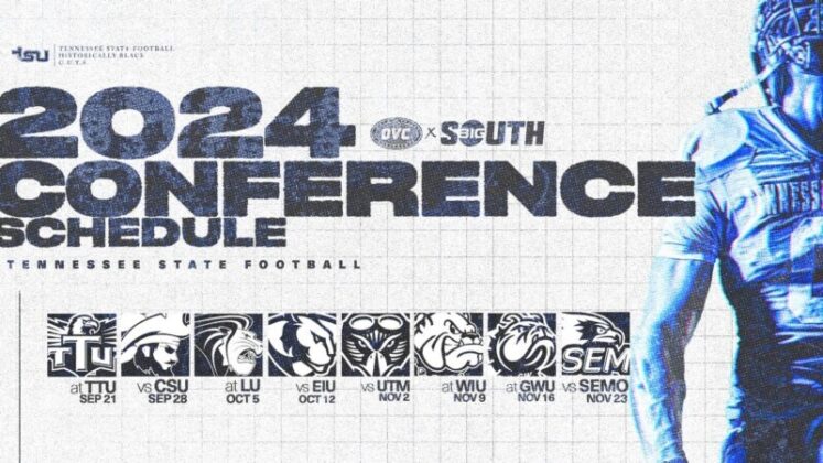 TSU Football Announces 2024 Big South-OVC Eight Game Schedule - Dickson ...