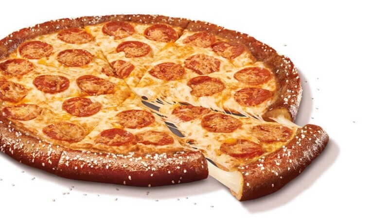 Little Caesars Unveils Stuffed Pretzel Crust Pizza - Dickson County Source
